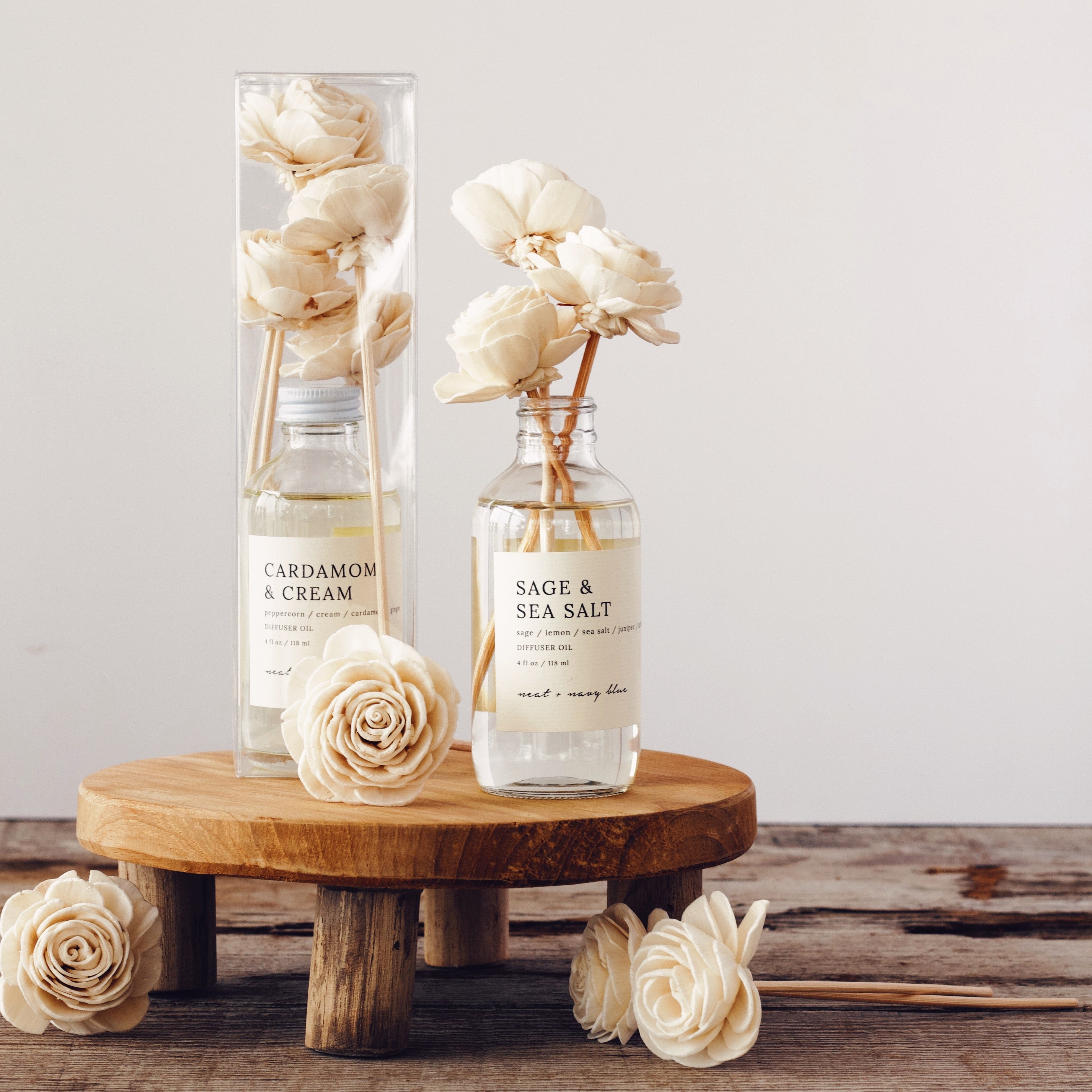 Floral Diffusers – Neat and Navy Blue