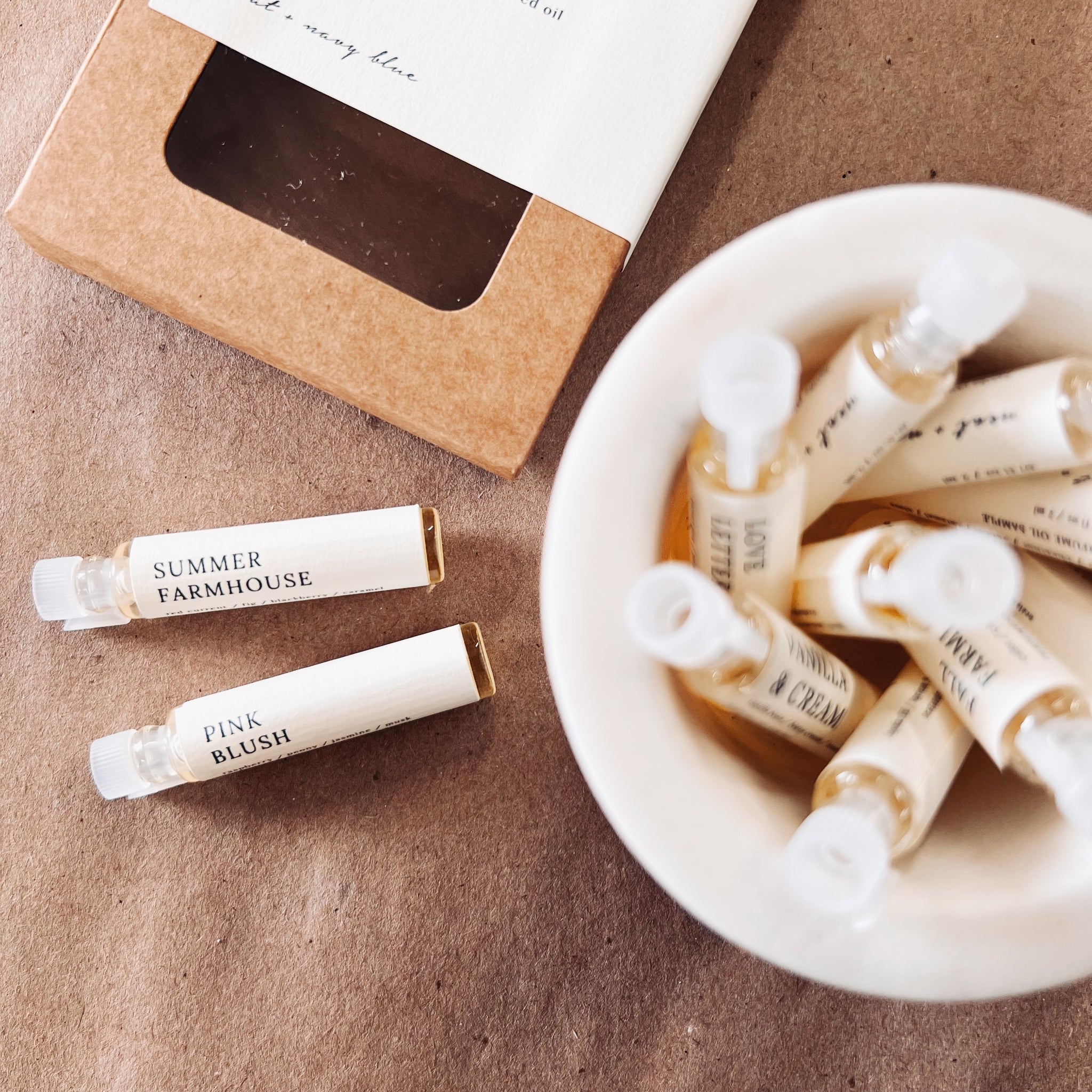 Perfume Discovery Set – Neat and Navy Blue